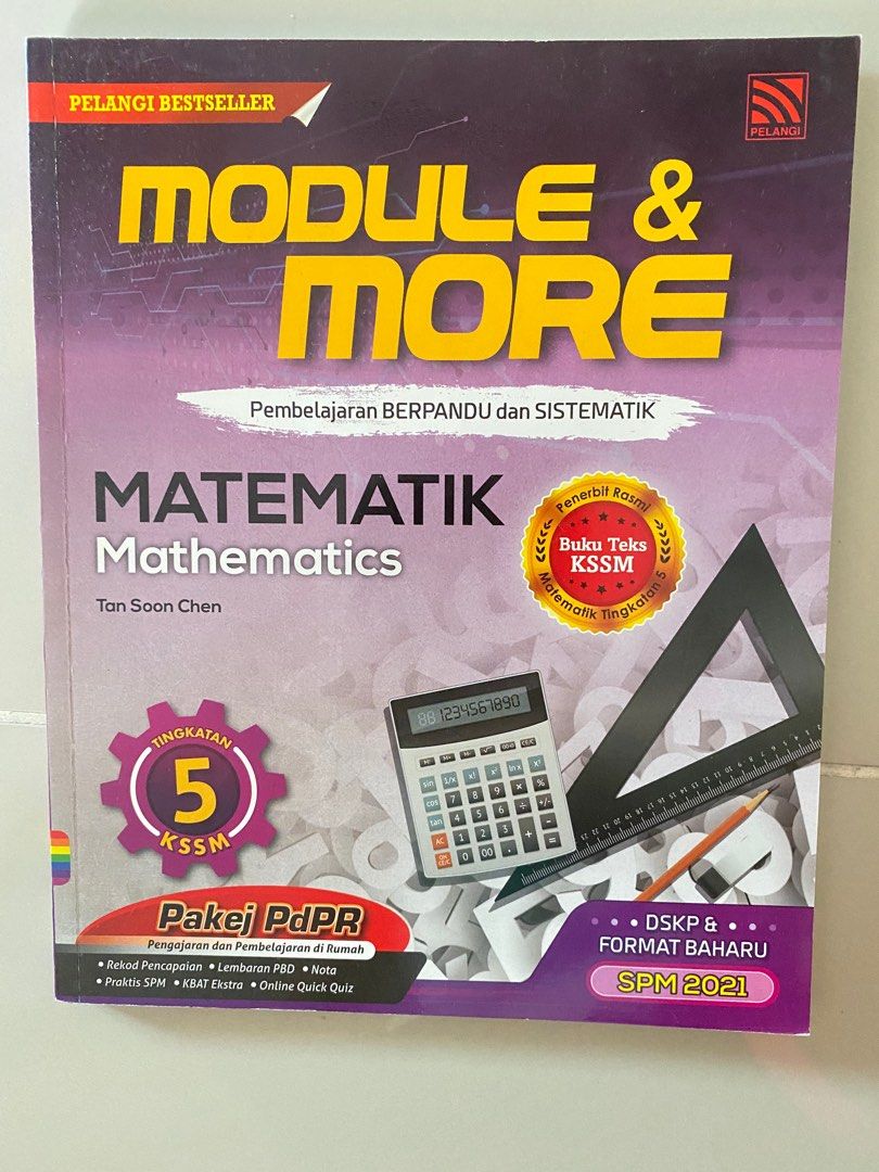 Form 5 KSSM MATHEMATICS DWIBAHASA TOPICAL WORKBOOK with ANSWERS ( new ...