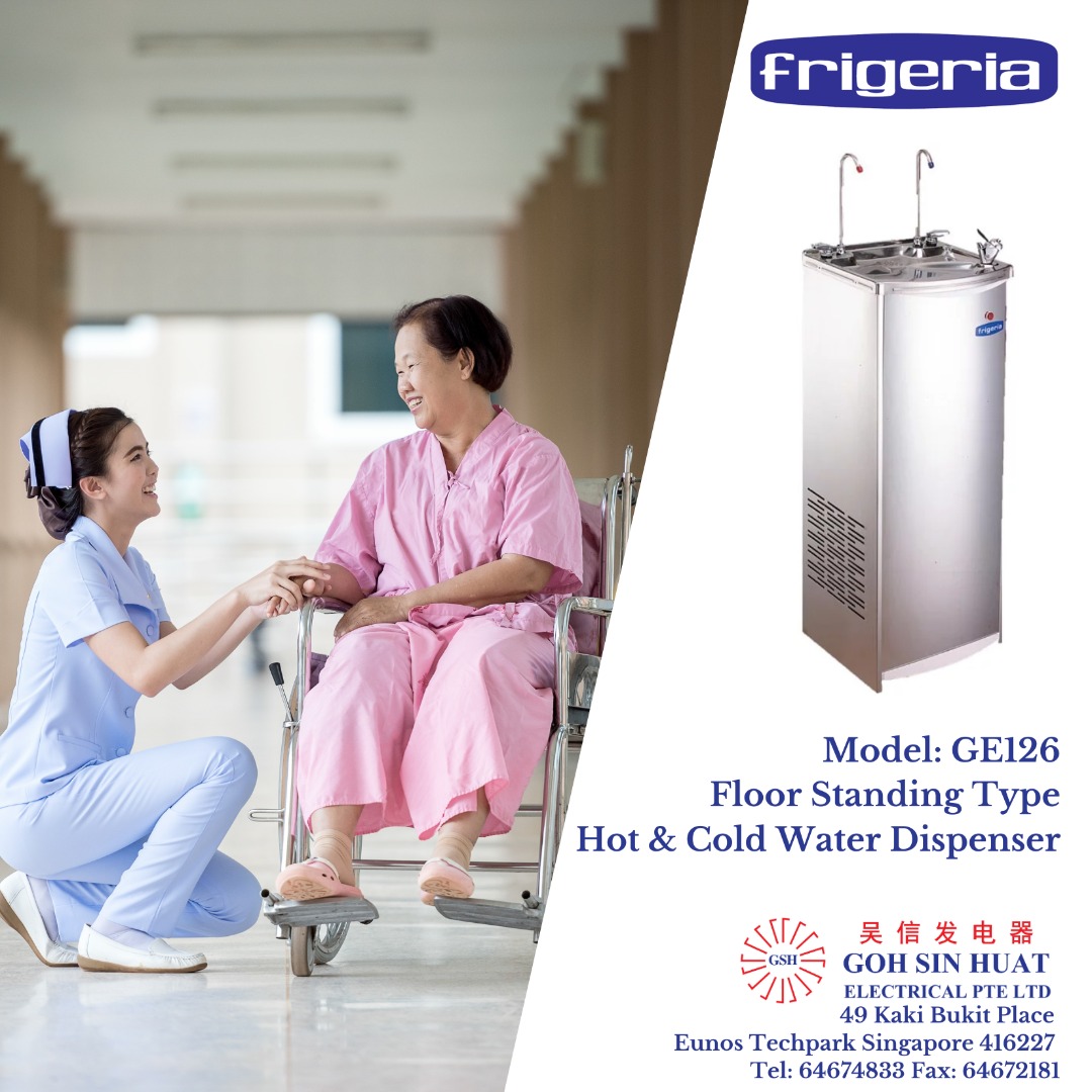 Frigeria GE126 Direct Piping Hot and Cold Water Dispenser + External ...