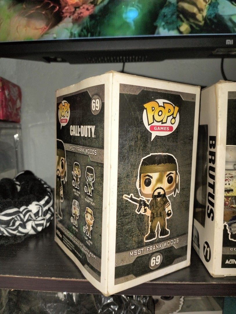 FUNKO POP! CALL OF DUTY CAPTAIN PRICE BRUTUS AND MSGT WOODS., Hobbies ...