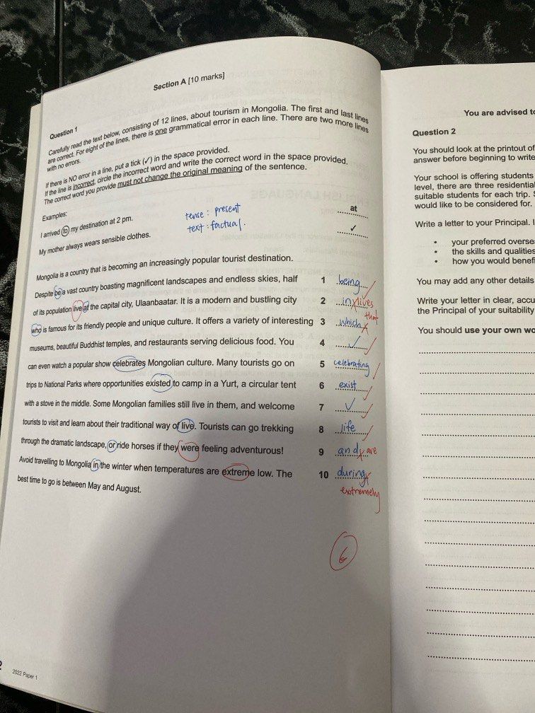 GCE O level English Yearly TYS 2013-2022, Hobbies & Toys, Books ...