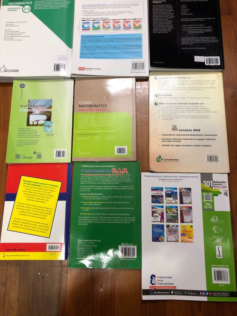 GCE O Levels E-Maths Books, Hobbies & Toys, Books & Magazines ...