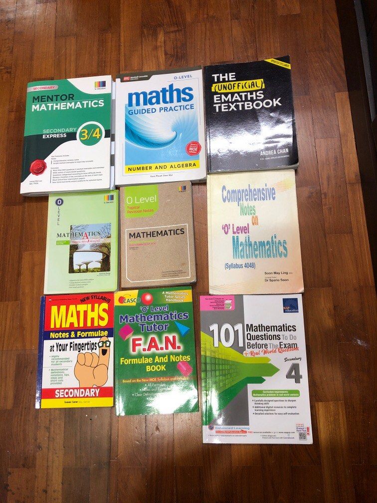 GCE O Levels E-Maths Books, Hobbies & Toys, Books & Magazines ...