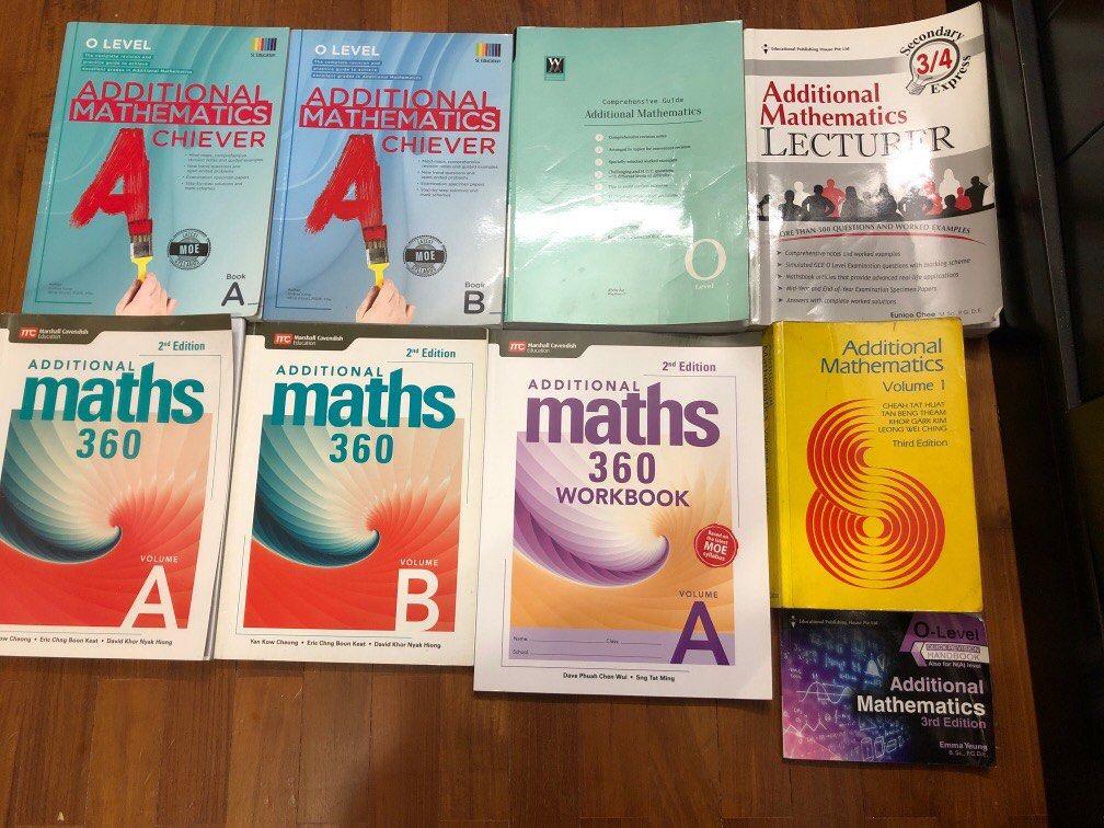 GCE O-Level A-Maths books, Hobbies & Toys, Books & Magazines ...