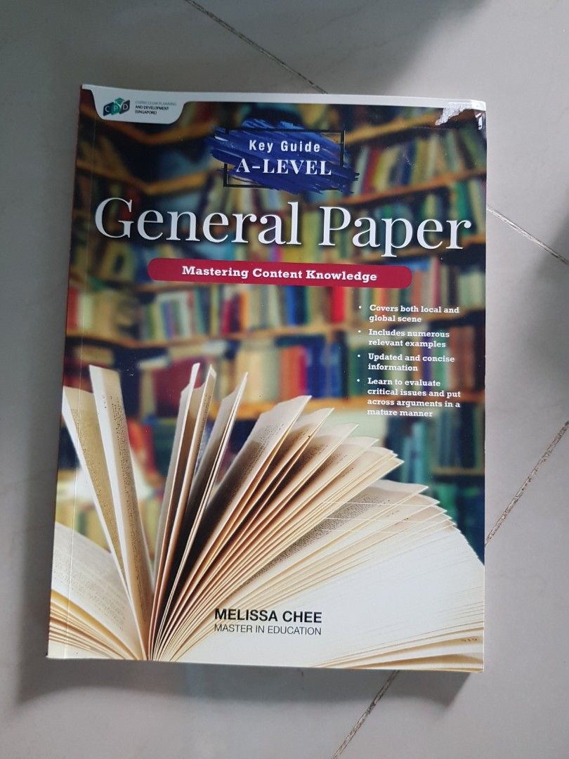 General Paper A level, Hobbies & Toys, Books & Magazines, Assessment Books on Carousell
