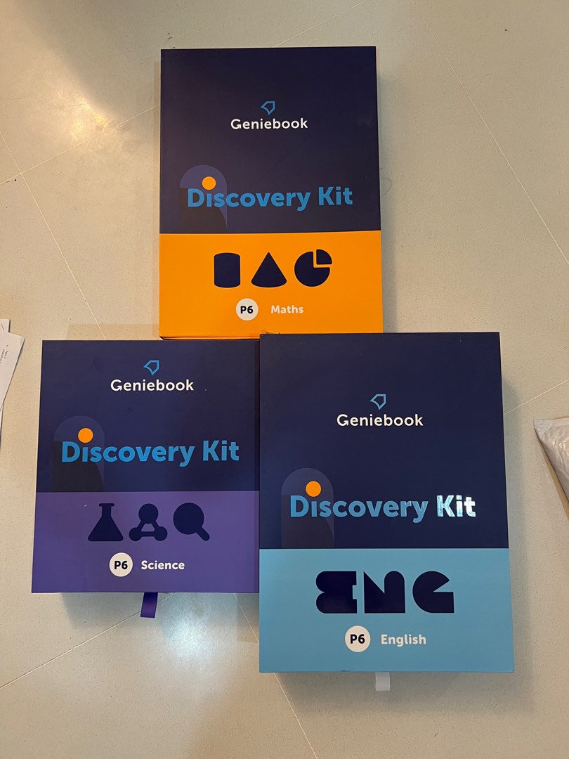 Genie book Discovery Kits for Eng, Maths and Science, Everything Else ...
