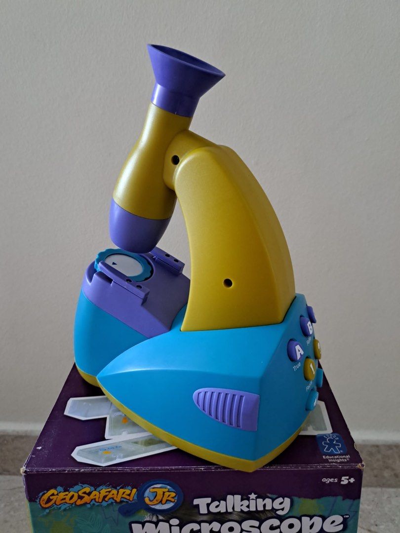 GeoSafari Jr. Talking Microscope, Hobbies & Toys, Toys & Games on Carousell