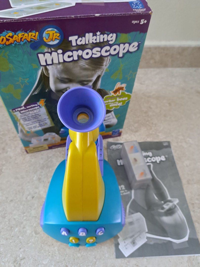 GeoSafari Jr. Talking Microscope, Hobbies & Toys, Toys & Games on Carousell