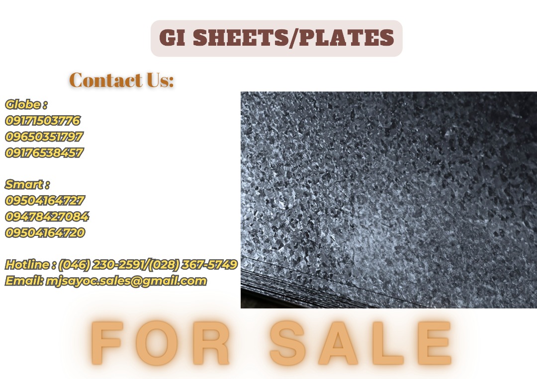 GI SHEETS/PLATES, Commercial & Industrial, Construction & Building ...