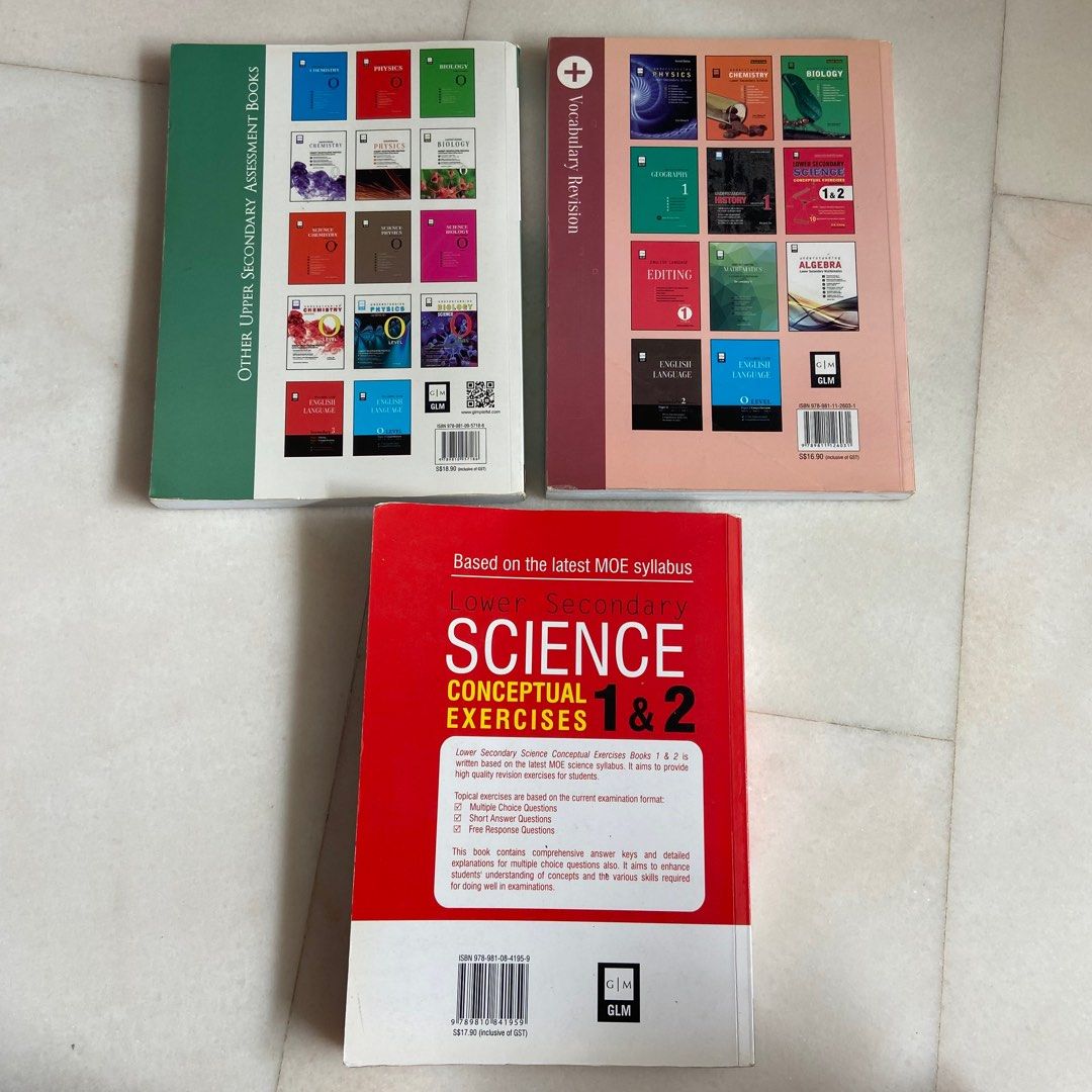GLM Lower Secondary Science , Geography O Level, English Language ...