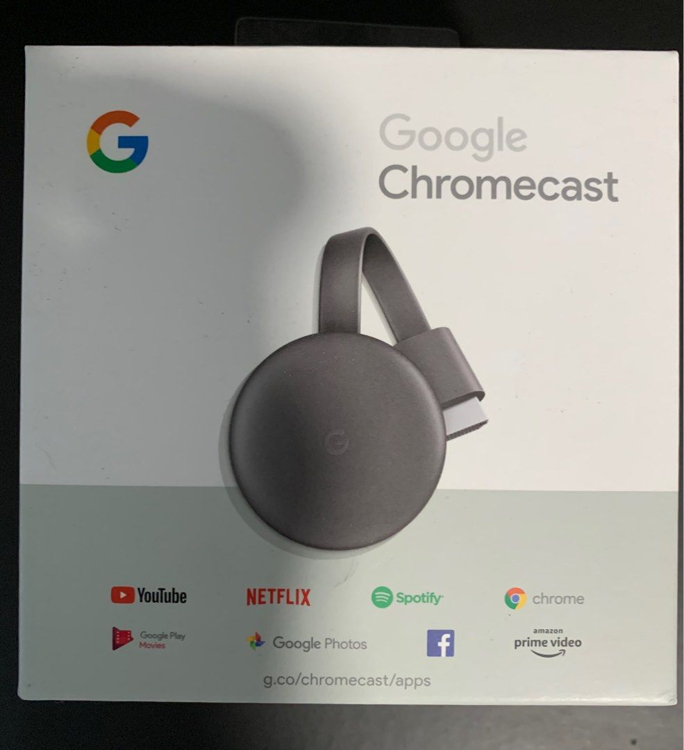 Google Chromecast (3rd Gen), TV & Home Appliances, TV & Entertainment ...