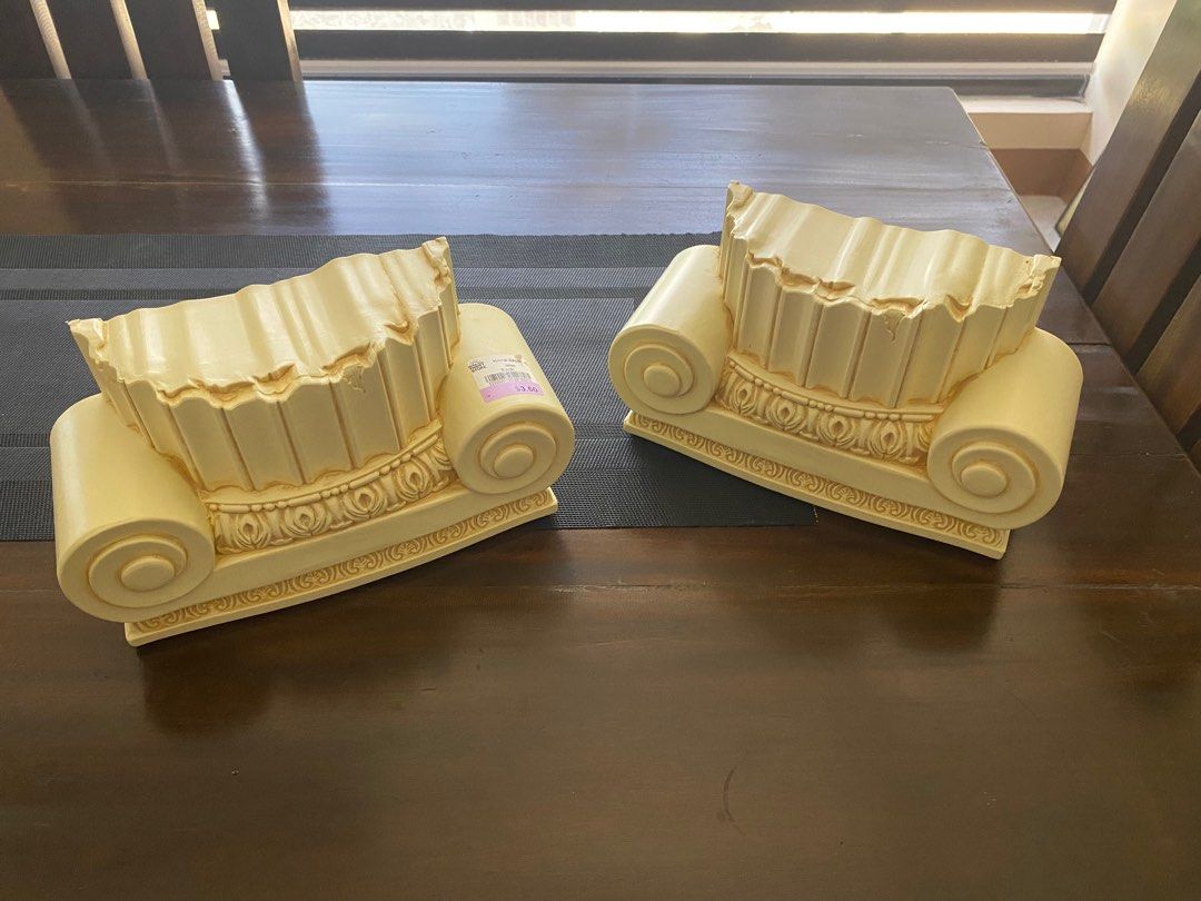 Greek Ionic Pedestal Wall Display, Furniture & Home Living, Home Decor ...