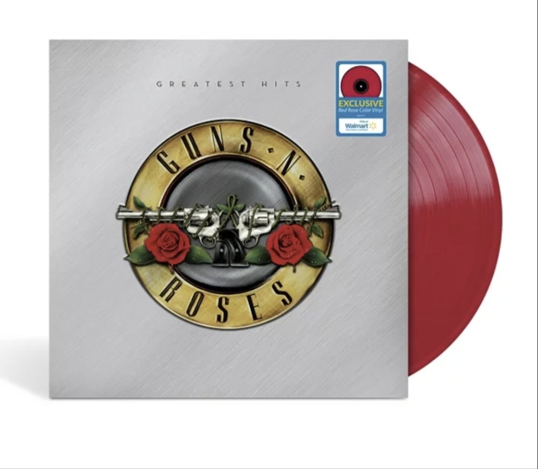 Guns N Roses - Greatest Hits (Red Rose Vinyl) LP 黑膠 唱片 彩膠 槍與玫瑰, 興趣及遊戲 ...