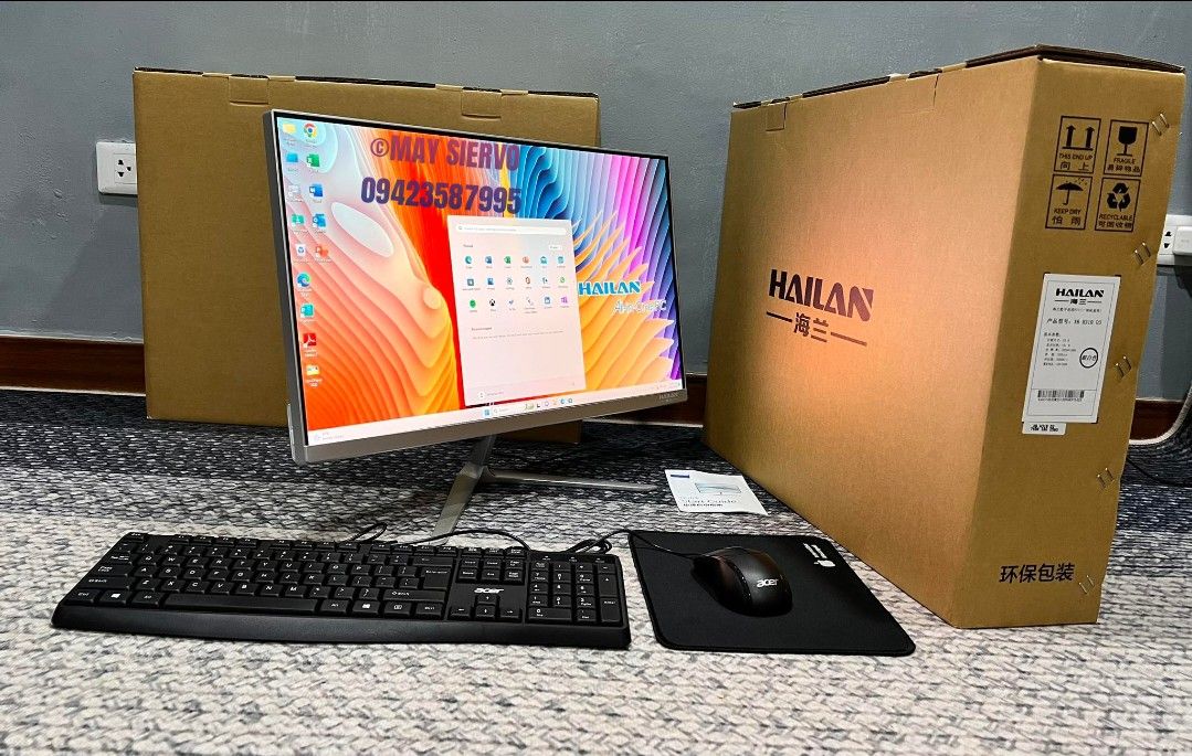 Hailan X6 Brandnew All In One Pc Computer Desktop Set, Computers & Tech ...