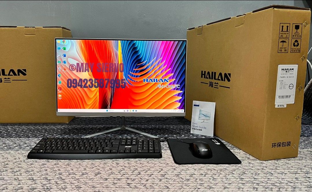 Hailan X6 Brandnew All In One Pc Computer Desktop Set, Computers & Tech ...