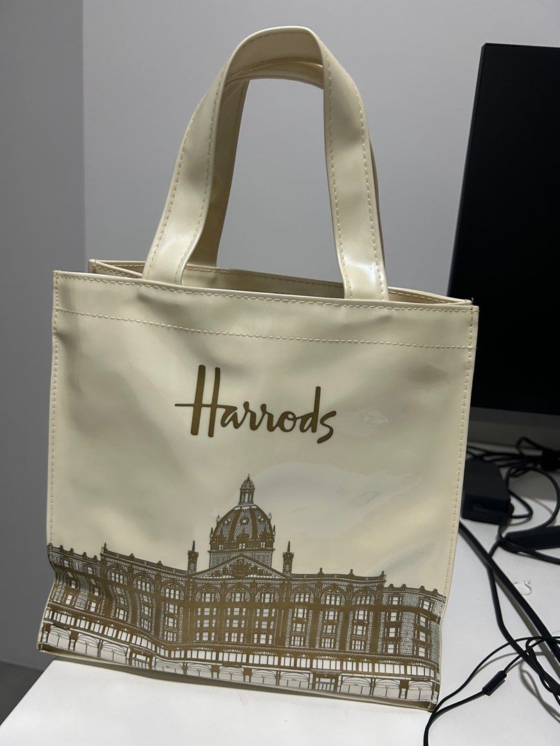 Harrods Tote Bag, Women's Fashion, Bags & Wallets, Tote Bags on Carousell