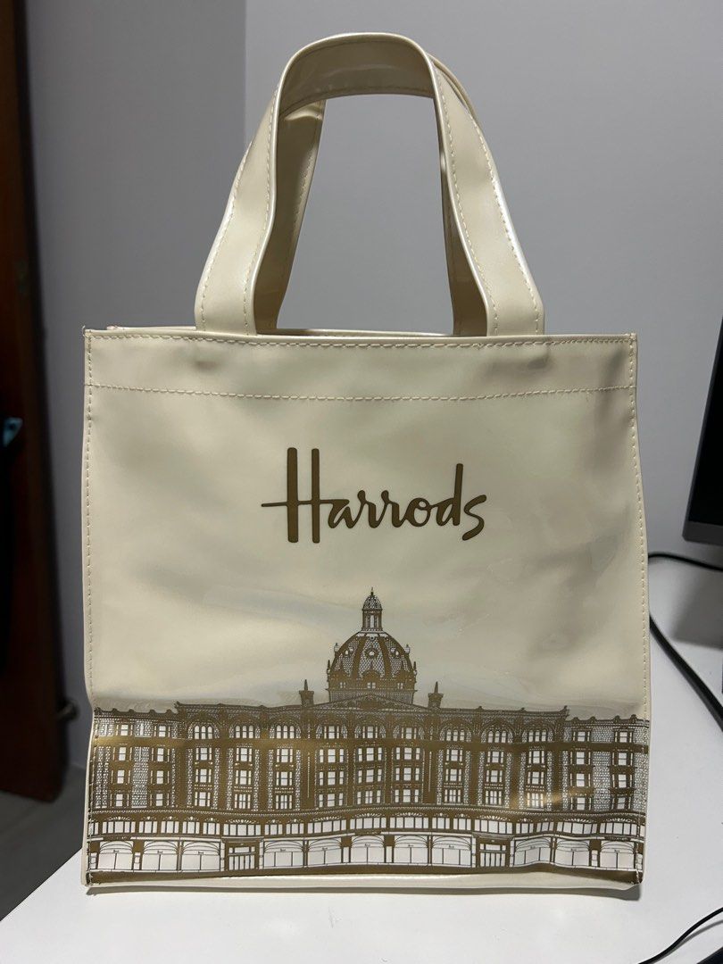 Harrods Tote Bag, Women's Fashion, Bags & Wallets, Tote Bags on Carousell