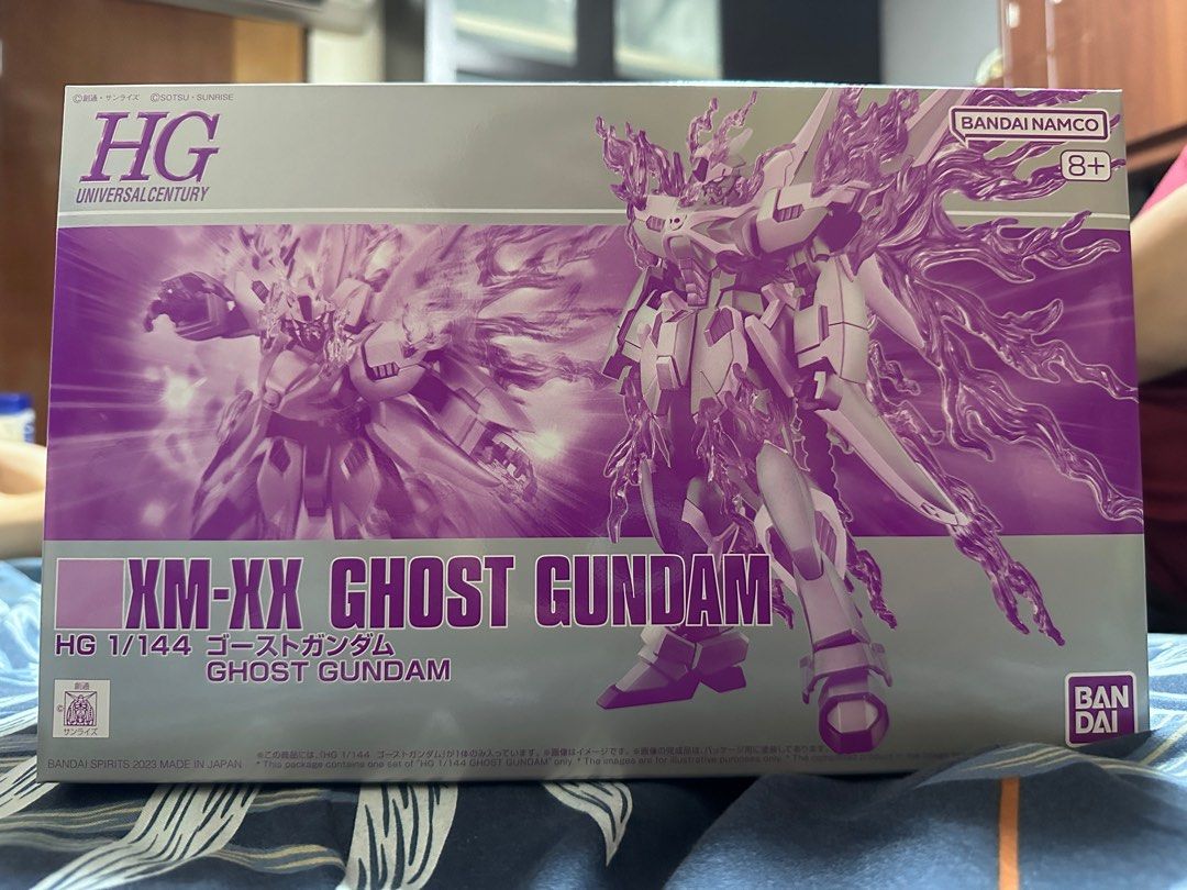 HG 1/144 GHOST GUNDAM (P-BANDAI), Hobbies & Toys, Toys & Games on Carousell