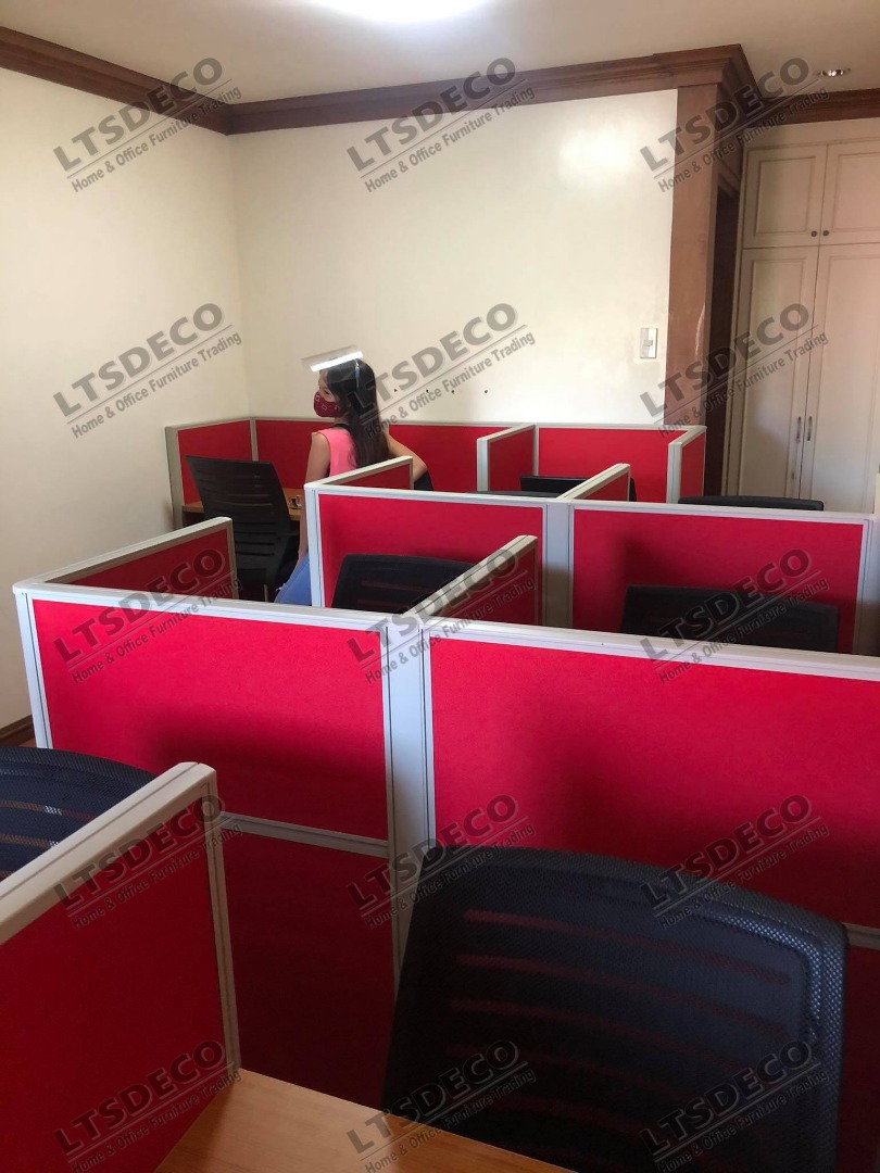 HIGH PANEL WORKSTATION WITH GLASS OFFICE FURNITURE AND PARTITIONS ...