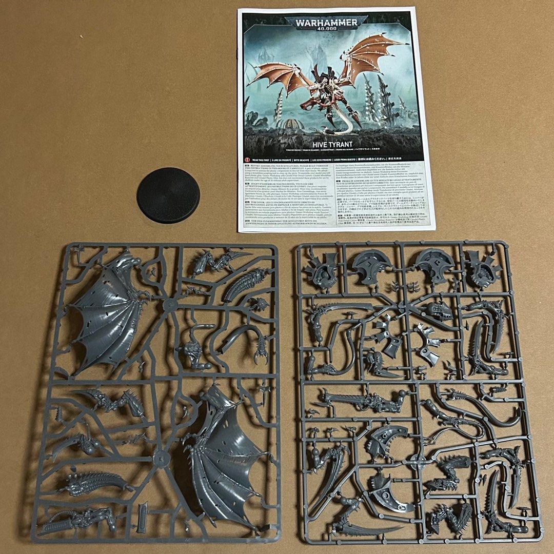 Hive Tyrant / Swarmlord (Tyranids) - Warhammer 40K, Hobbies & Toys, Toys & Games on Carousell