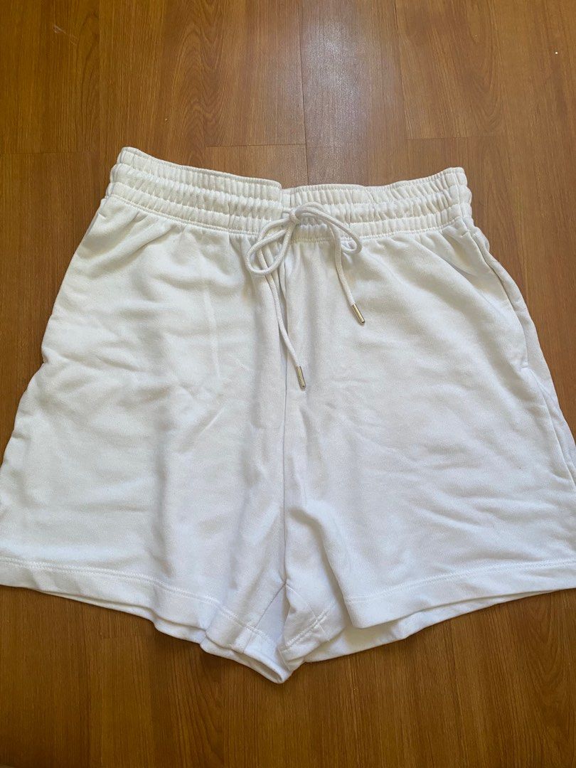 H&M Boyfriend String Garterized Shorts, Women's Fashion, Bottoms ...