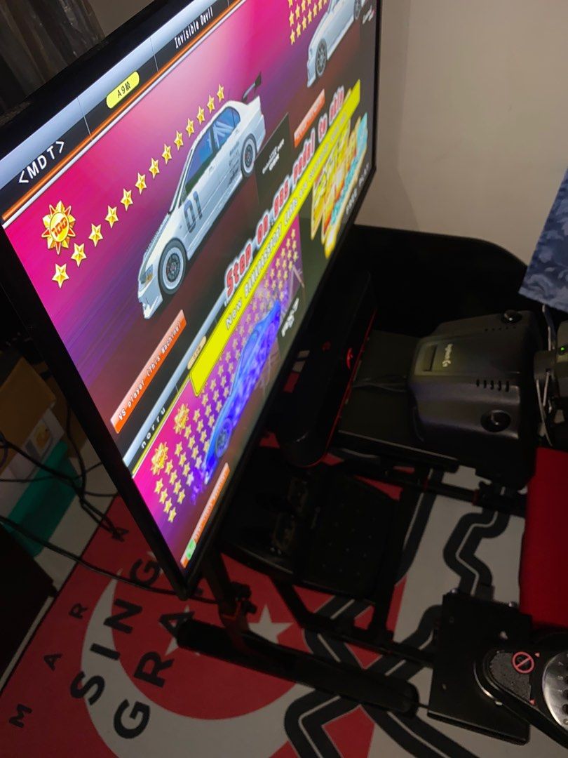 Honda Type R Racing Simulator Rig, Video Gaming, Gaming Accessories ...