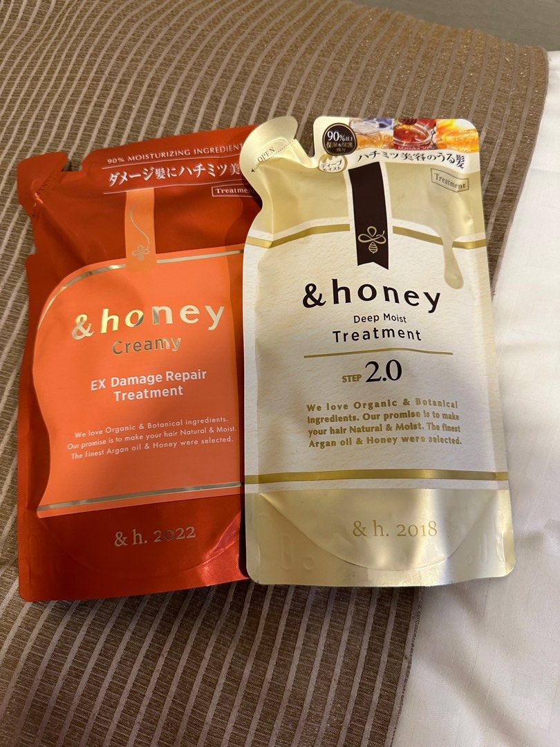 &honey deep moist shampoo conditioner refill pack, Beauty & Personal ...