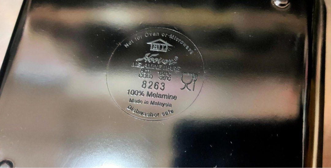 HOOVER melamine plates (rectangle), Furniture & Home Living ...