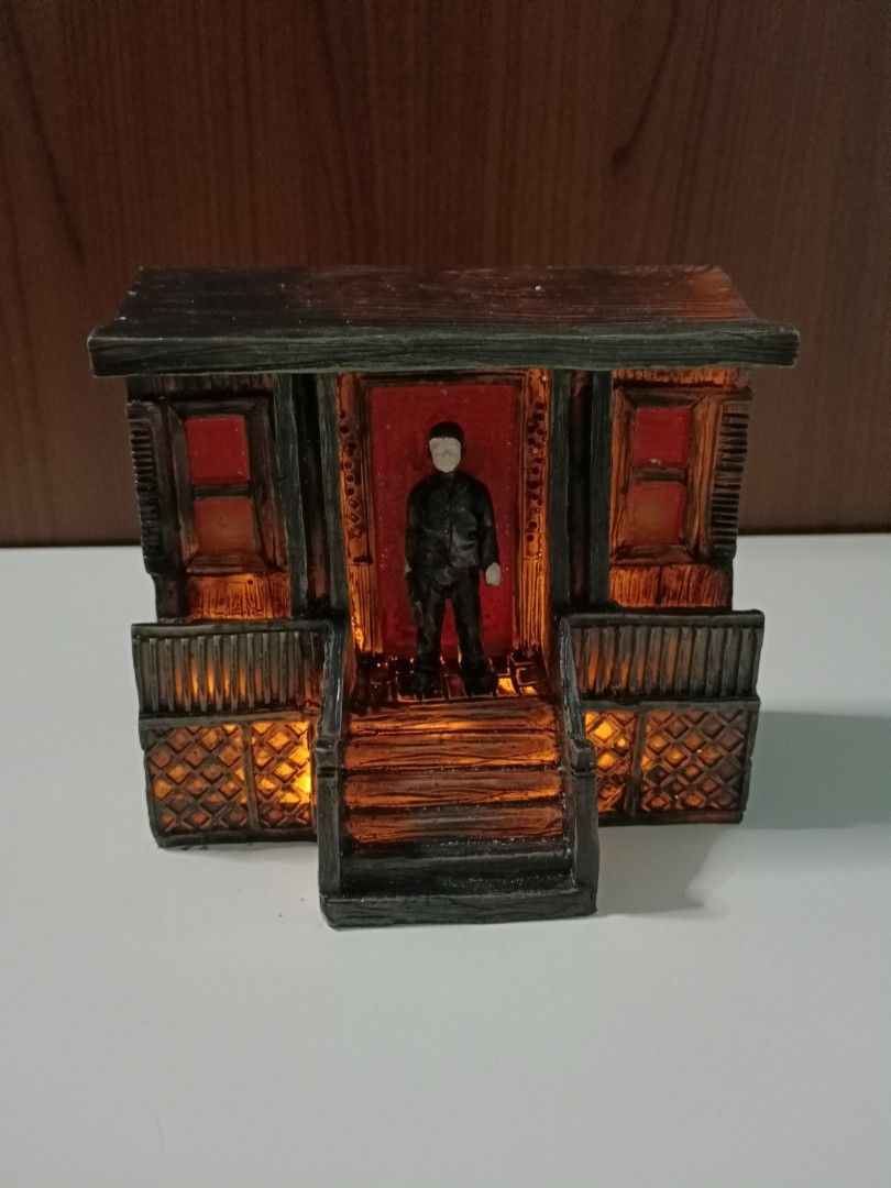 Horror Resin Michael Myers Halloween Decorations Light Up Statue Figure ...