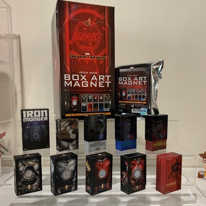 Hot toys box art magnet iron man, Hobbies & Toys, Toys & Games on Carousell
