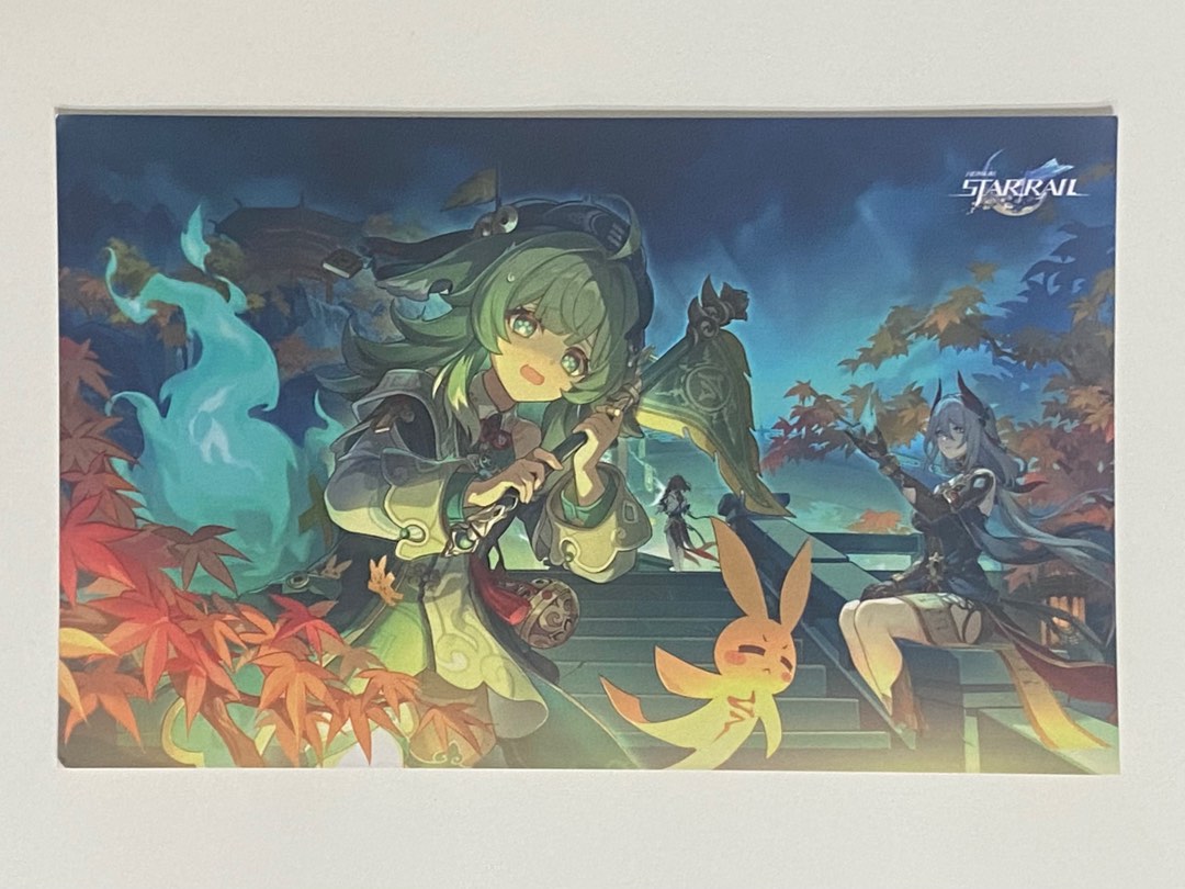 Hoyoverse Honkai Star Rail Post Card, Hobbies & Toys, Toys & Games on ...