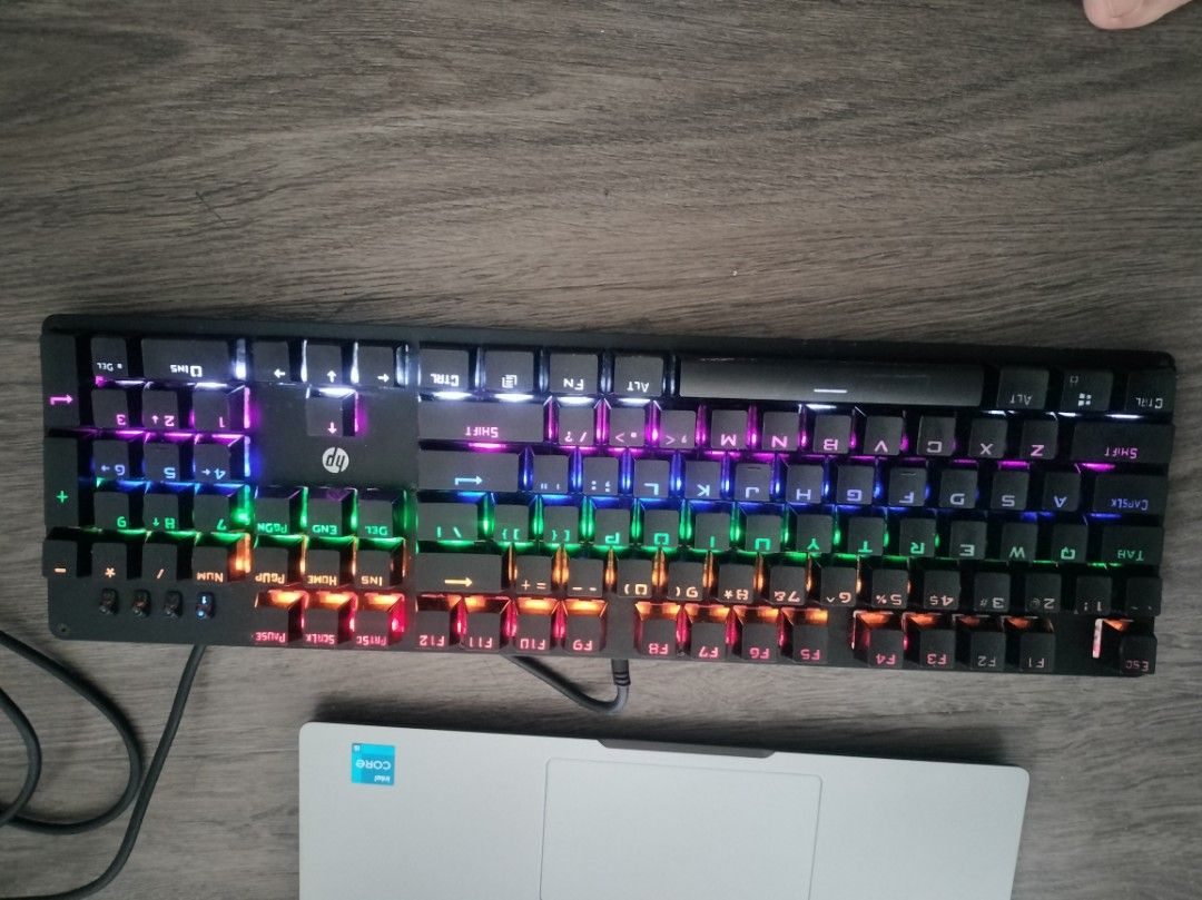 HP Mechanical Gaming Keyboard GK100, Computers & Tech, Parts ...