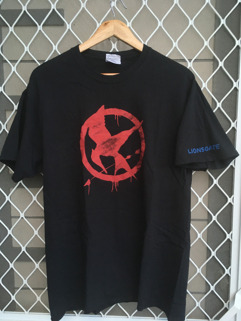 Hunger Games Mocking Jay 2 Movie Tee, Men's Fashion, Tops & Sets ...