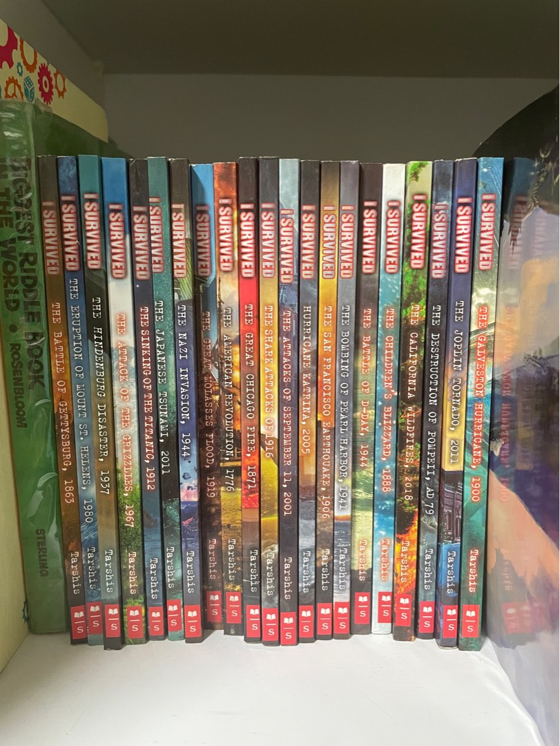 I survived set (21 books), Hobbies & Toys, Books & Magazines, Children ...
