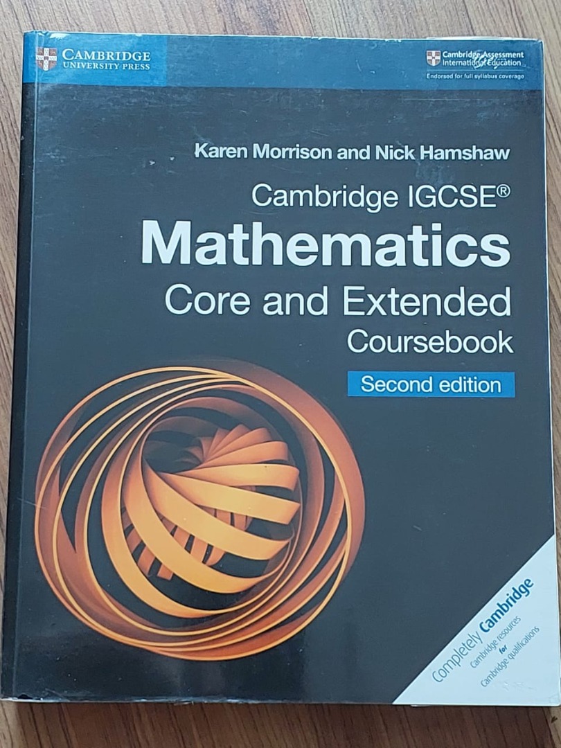 IGCSE Mathematics Core and Extended Coursebook, Hobbies & Toys, Books ...