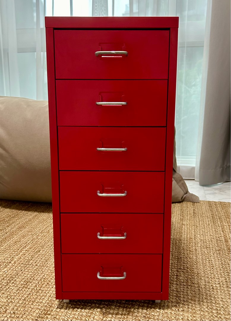 IKEA Helmer Drawer Unit on Castors, Furniture & Home Living, Furniture ...