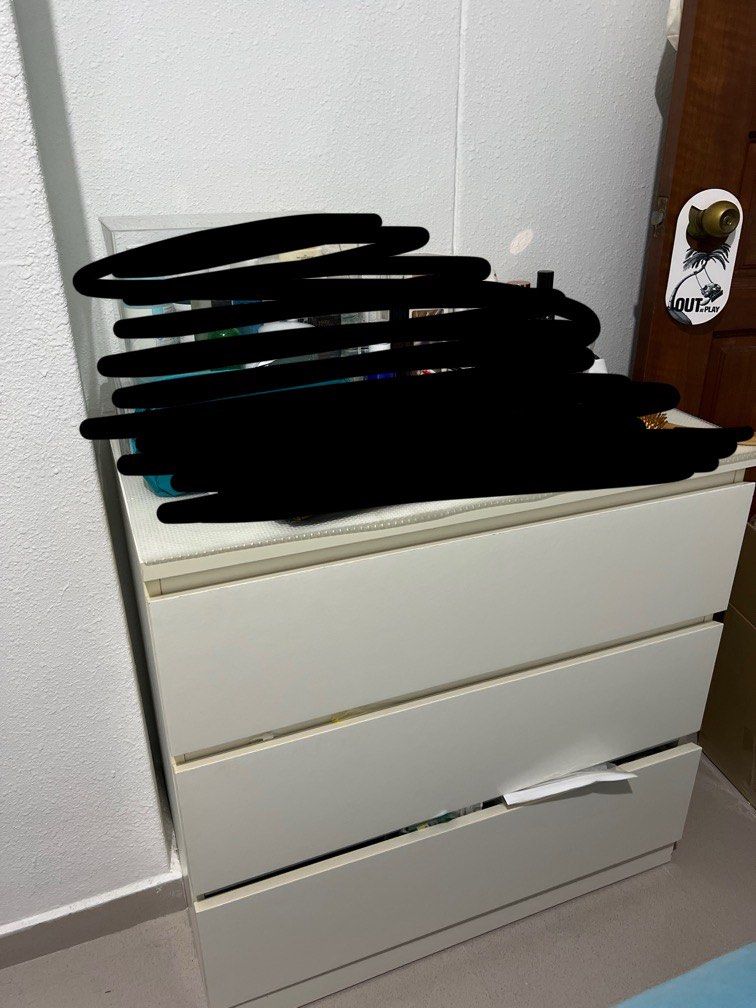 Ikea Malm Drawer, Furniture & Home Living, Furniture, Shelves, Cabinets ...