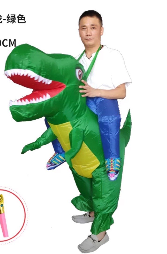 Inflatable dinosaur pop up, Hobbies & Toys, Toys & Games on Carousell