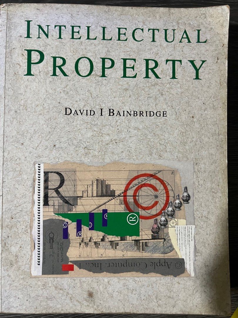 Intellectual Property by David I Bainbridge, Hobbies & Toys, Books ...