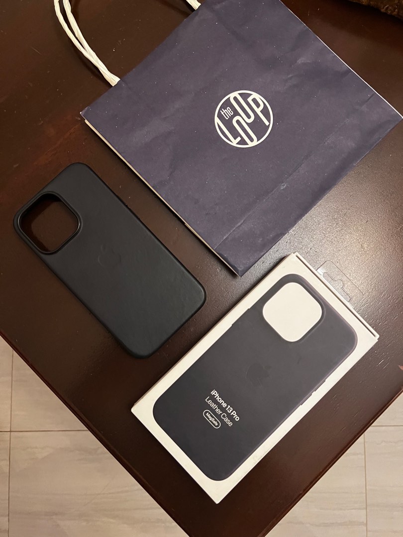 Iphone 13 Pro MagSafe Leather Case with freebie cases, Mobile Phones ...