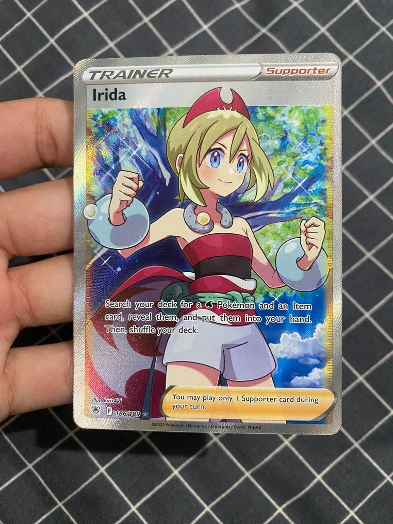 Irida Full Art Trainer - Pokemon Astral Radiance, Hobbies & Toys, Toys ...