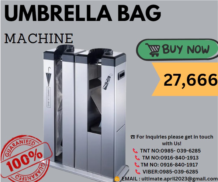 J-23E UMBRELLA BAG MACHINE, Everything Else, Looking For on Carousell
