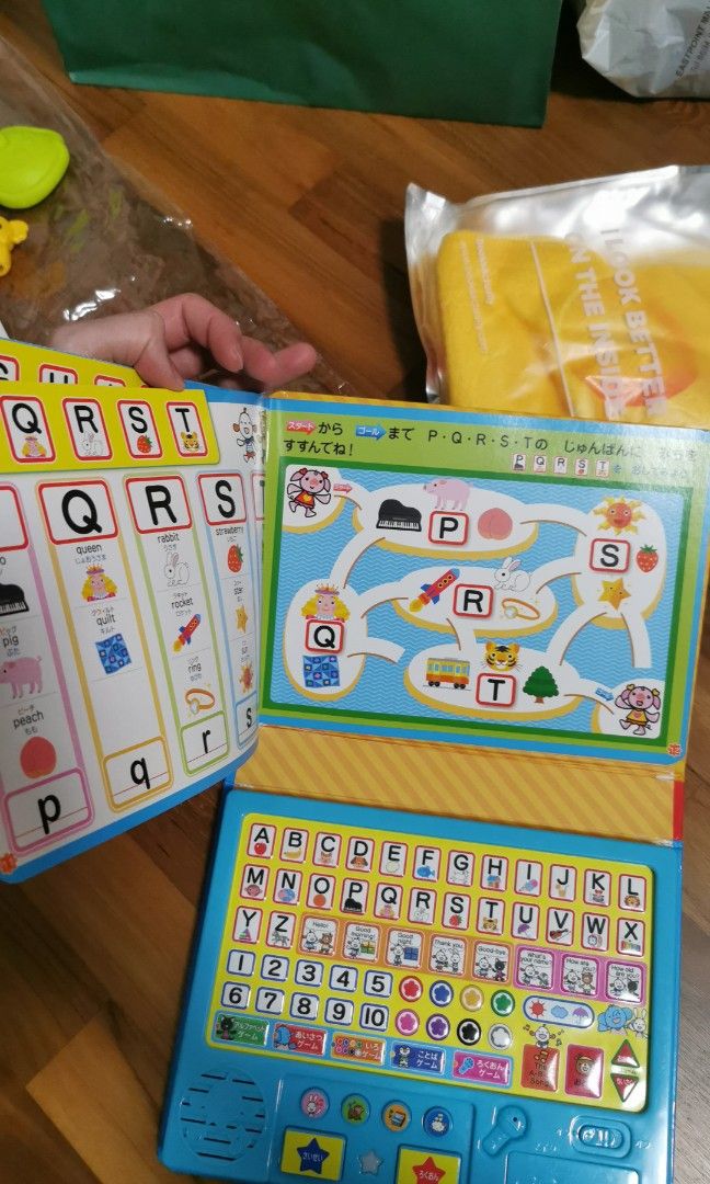 Japanese Baby Book ABC, Babies & Kids, Infant Playtime on Carousell