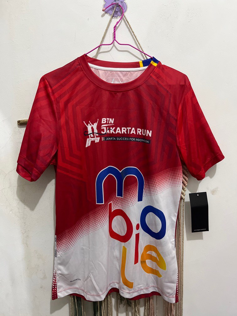 Jersey lari BTN Run 2023, Olah Raga, Baju Olahraga di Carousell