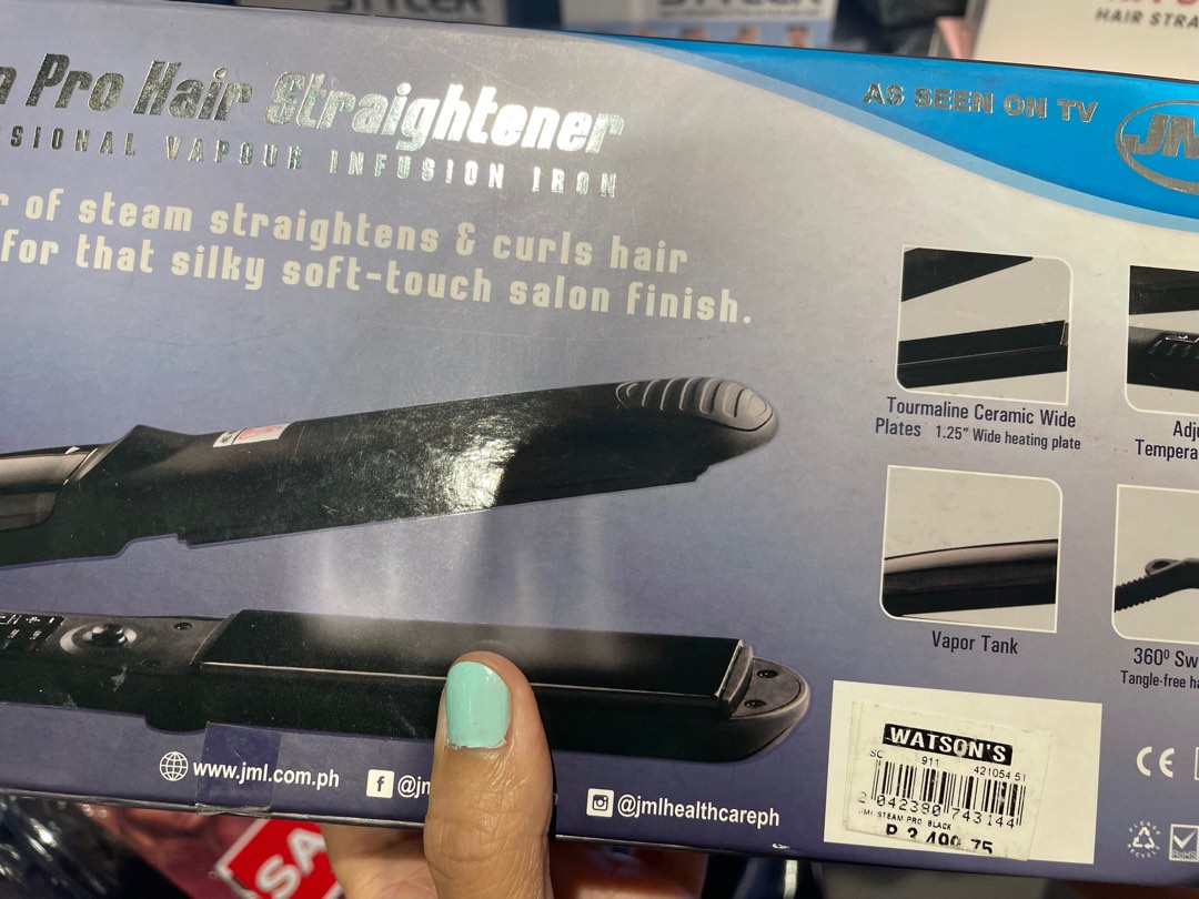 JML Hair Straightener, Beauty & Personal Care, Hair on Carousell