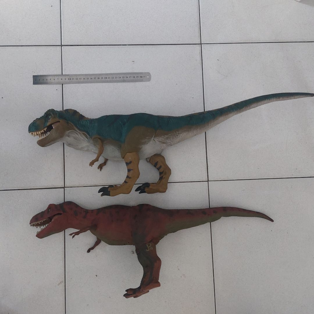 Jurassic Park Red Trex Kenner 1993 Dinosaur Tyrannosaurus, Hobbies ...
