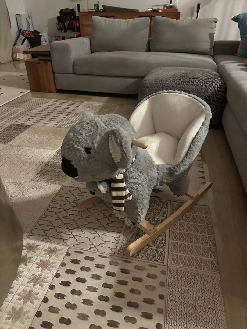 Koala rocking horse, Babies & Kids, Infant Playtime on Carousell