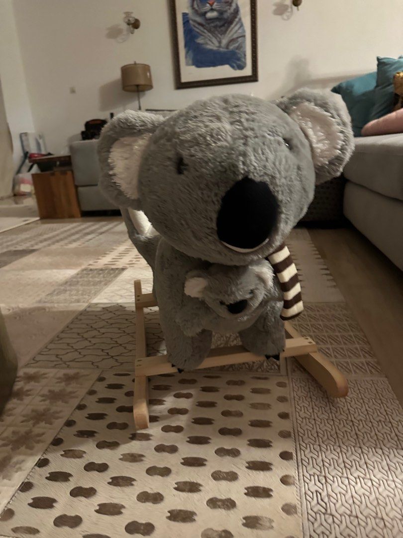 Koala rocking horse, Babies & Kids, Infant Playtime on Carousell