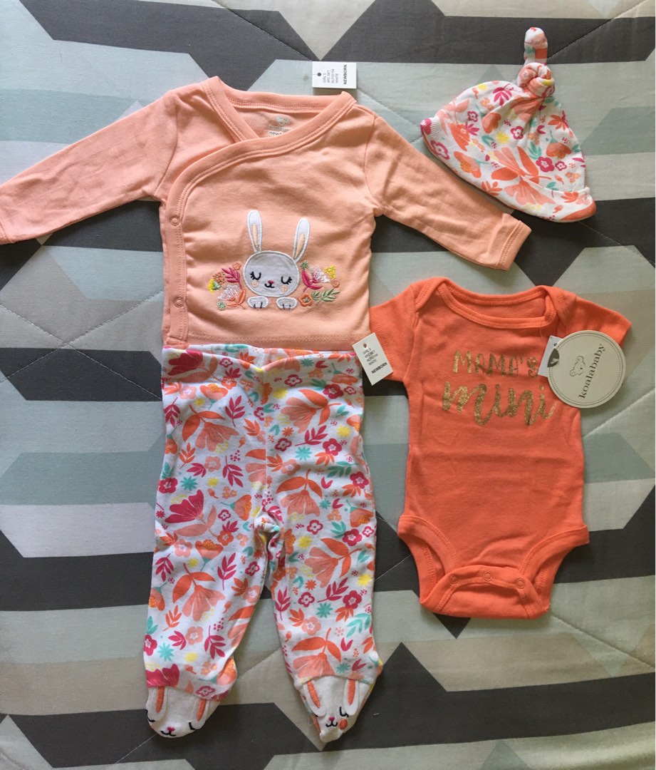 KOALABABY NEWBORN GIRL 4PC SET, Babies & Kids, Babies & Kids Fashion on ...