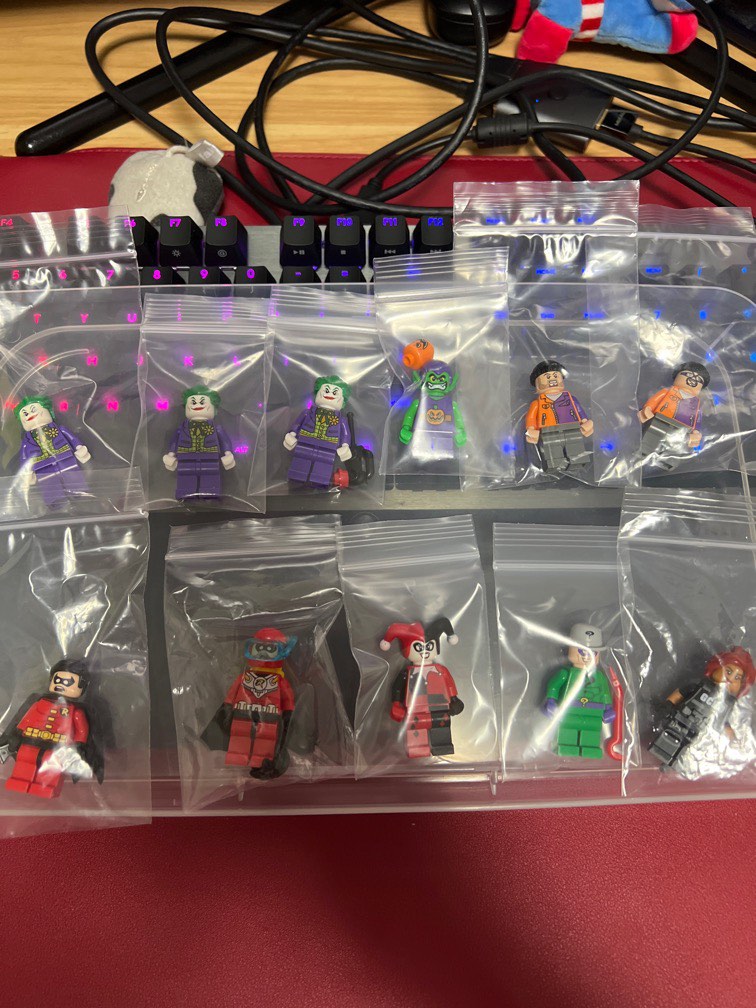 Lego Batman Joker Villian Robin Scuba Robin Green Goblin Harley Quinn ...