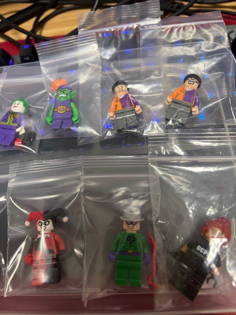 Lego Batman Joker Villian Robin Scuba Robin Green Goblin Harley Quinn ...